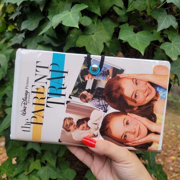 Disney | Bags | The Parent Trap 998 Lindsay Lohan Upcycled Vhs Clutch ...